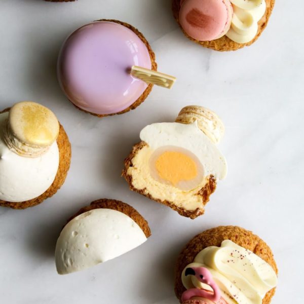 Crème Brûlée Cream Puffs - Constellation Inspiration