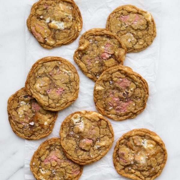 Ruby and White Chocolate Chunk Cookies - Constellation Inspiration