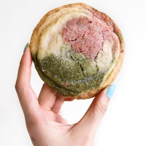 Matcha Neapolitan Sugar Cookies - Constellation Inspiration