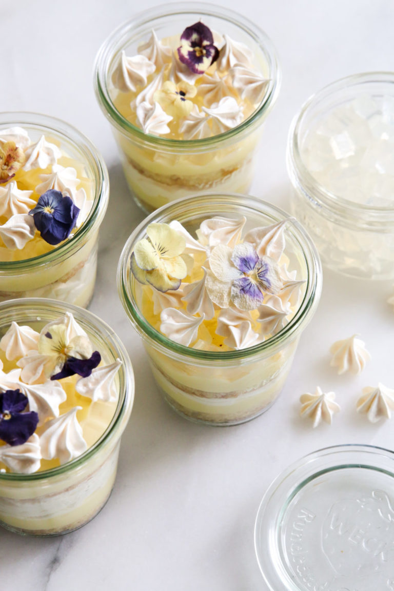 Lemon Pavlova Parfaits for a Summer Picnic - Constellation Inspiration