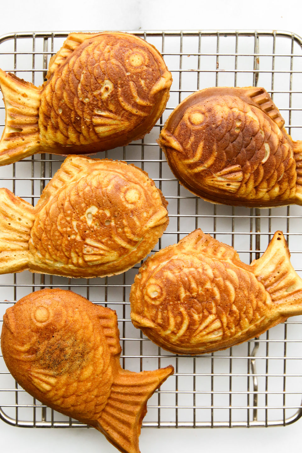 Cookie Butter Taiyaki (Fish-Shaped Waffle) - Constellation Inspiration