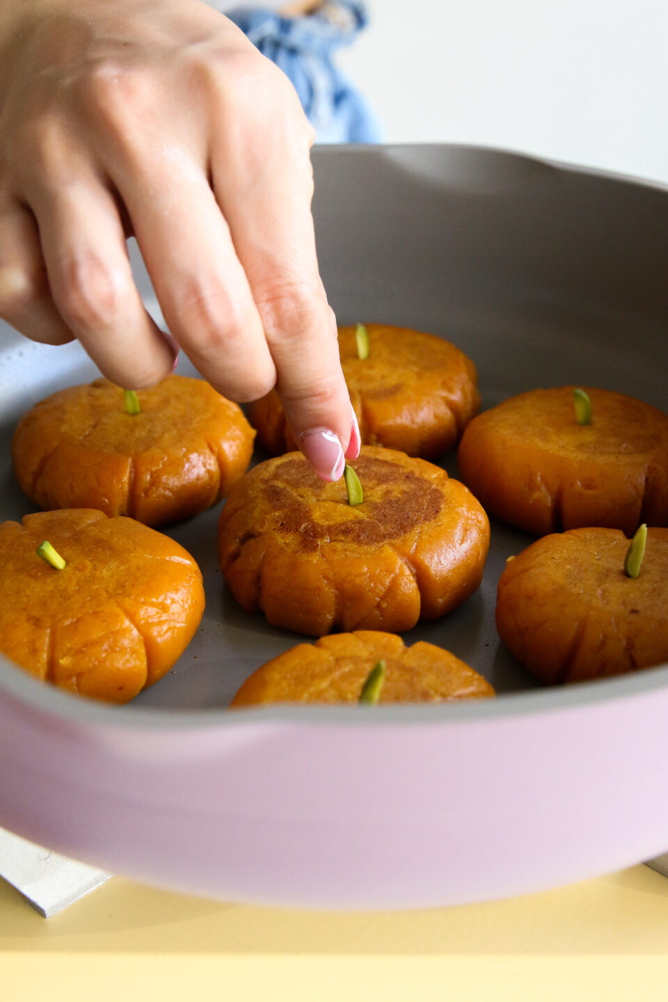 Crispy Pumpkin Mochi Cakes (3-Ingredients) - Constellation Inspiration