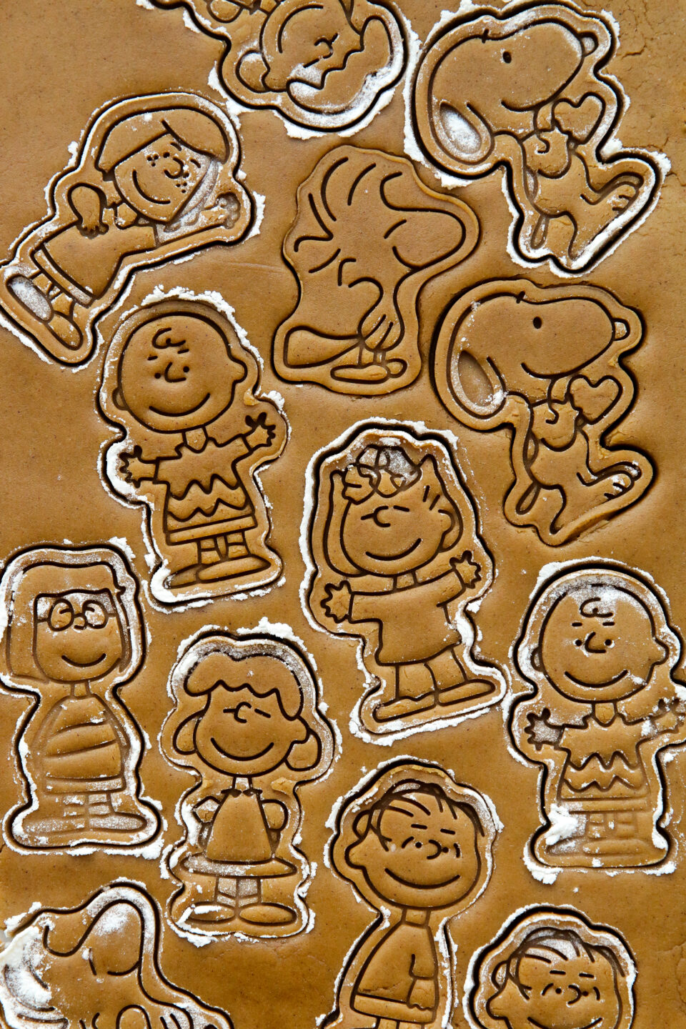Gingerbread Snoopy's Skating Rink - Constellation Inspiration