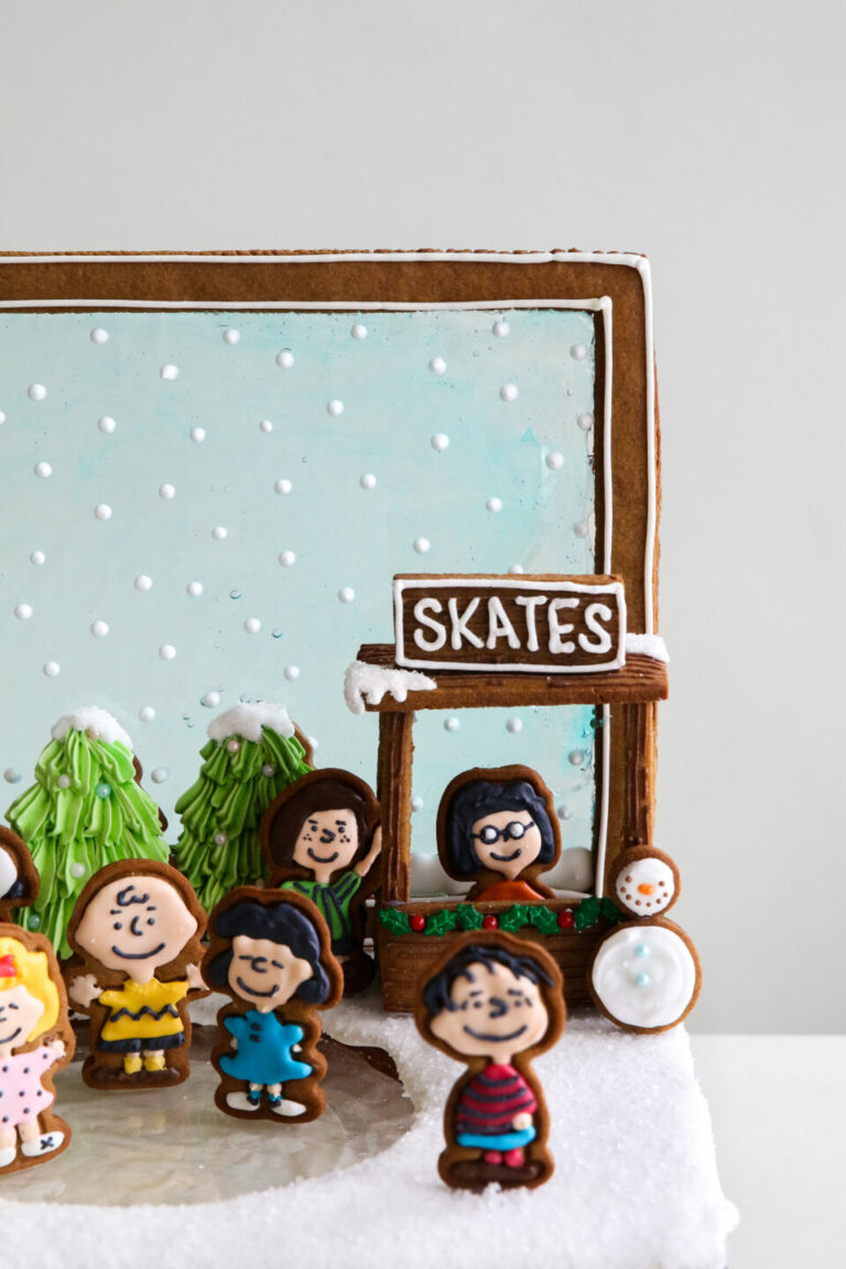 Gingerbread Snoopy's Skating Rink - Constellation Inspiration