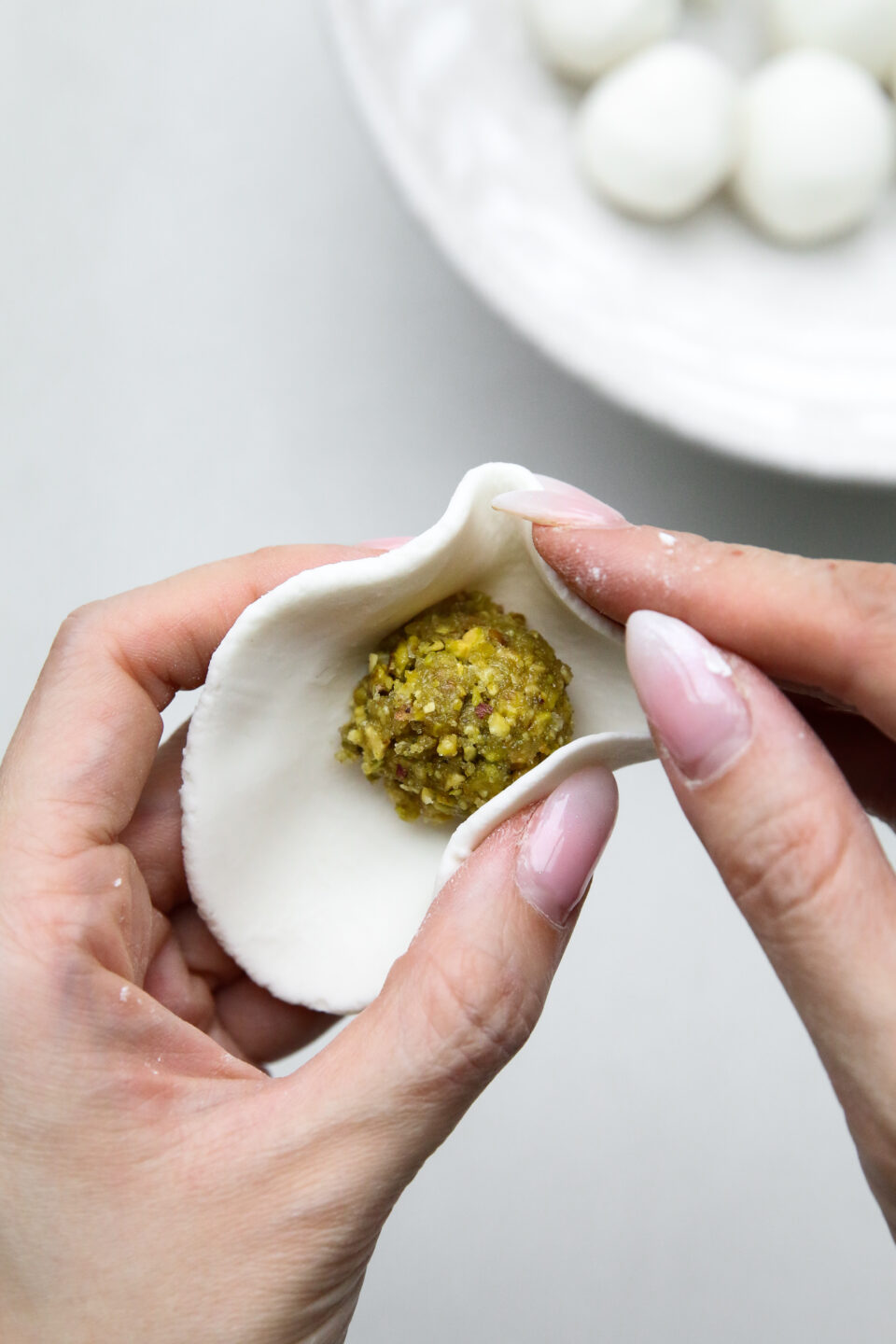 Salted Honey Pistachio Tangyuan 湯圓 Rice Balls - Constellation Inspiration