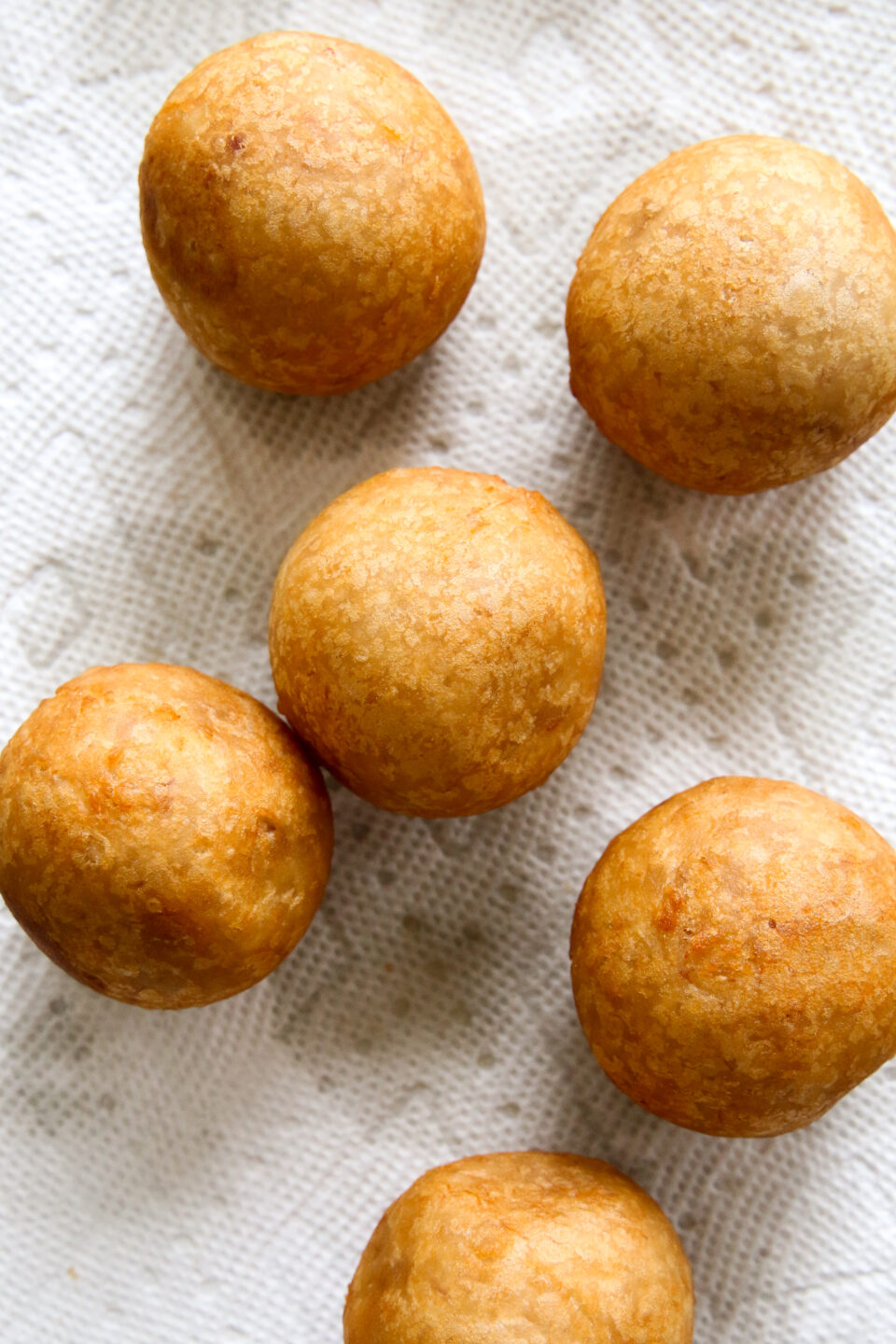 Fried Taro Balls with Salted Egg Yolk (Night Market-Style ...