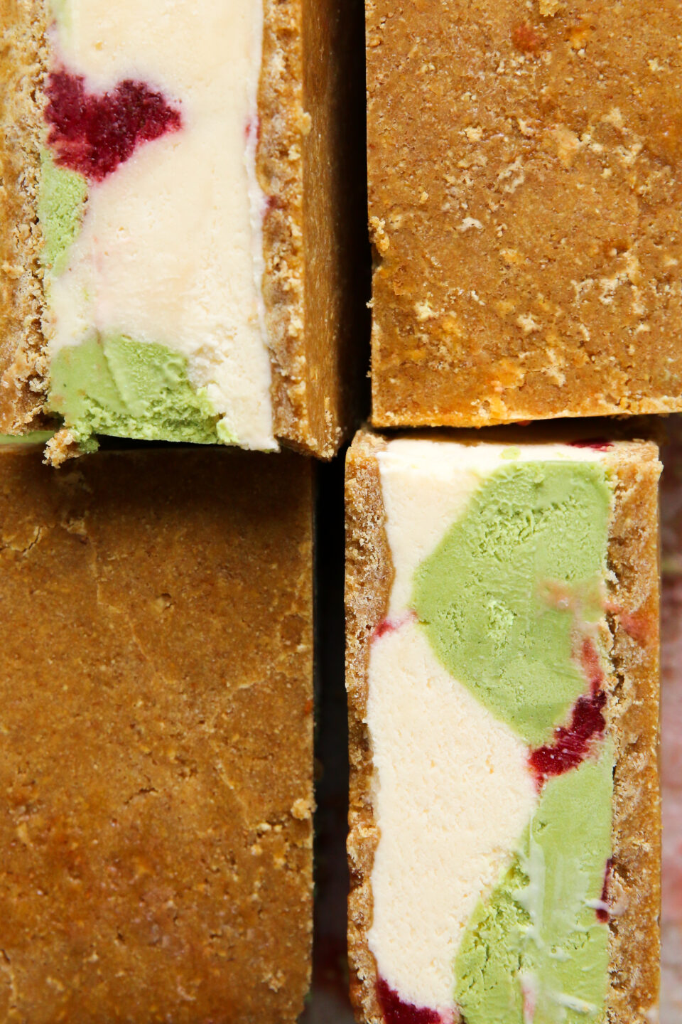 Strawberry Matcha Ice Cream Sandwiches - Constellation Inspiration