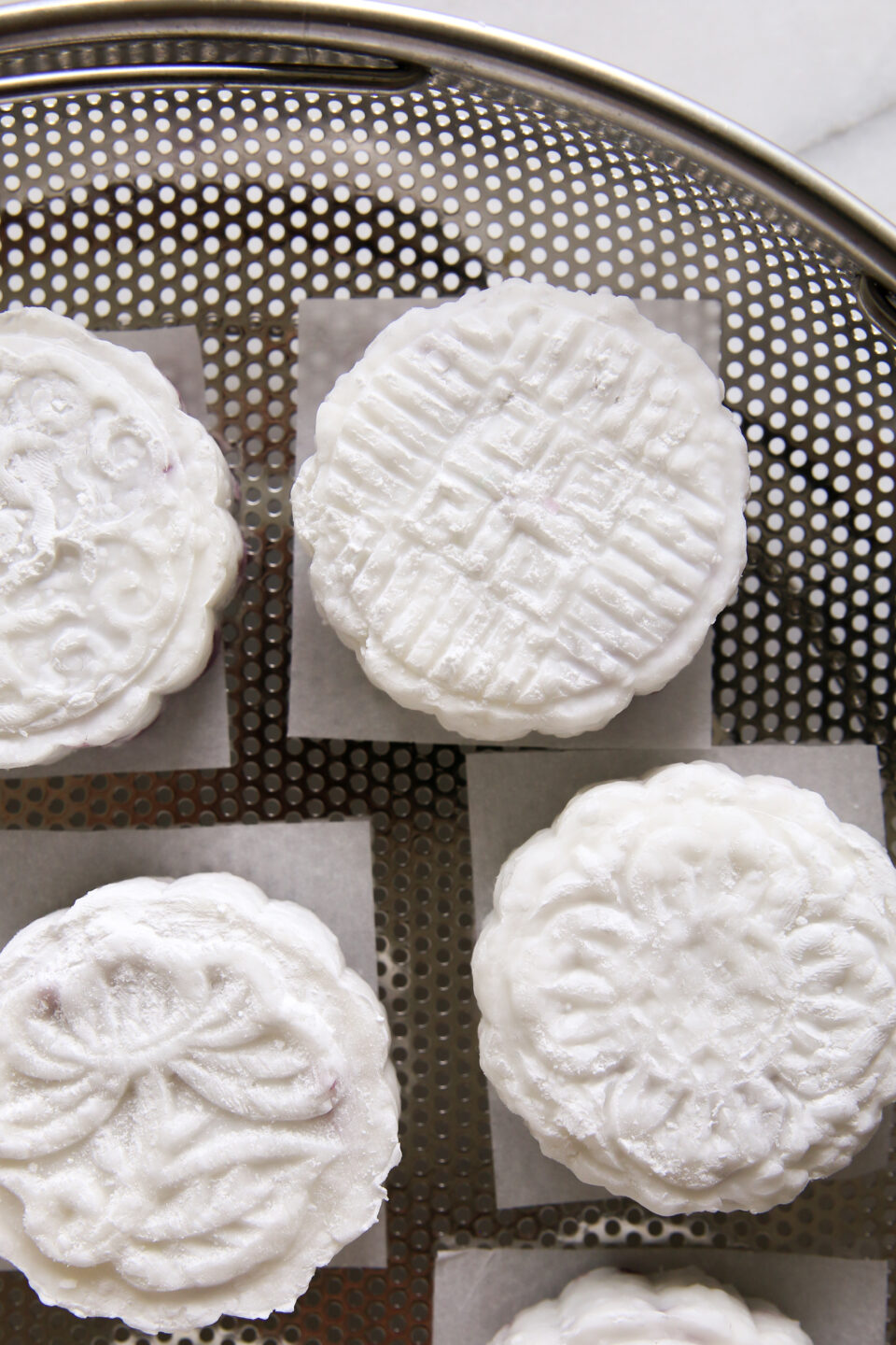 Taro Sago Crystal Mooncakes - Constellation Inspiration