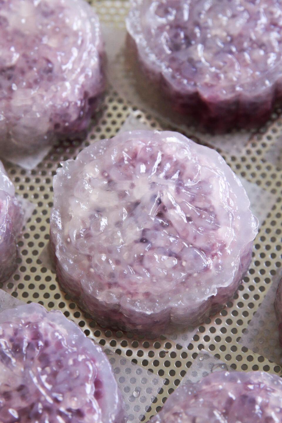 Taro Sago Crystal Mooncakes - Constellation Inspiration