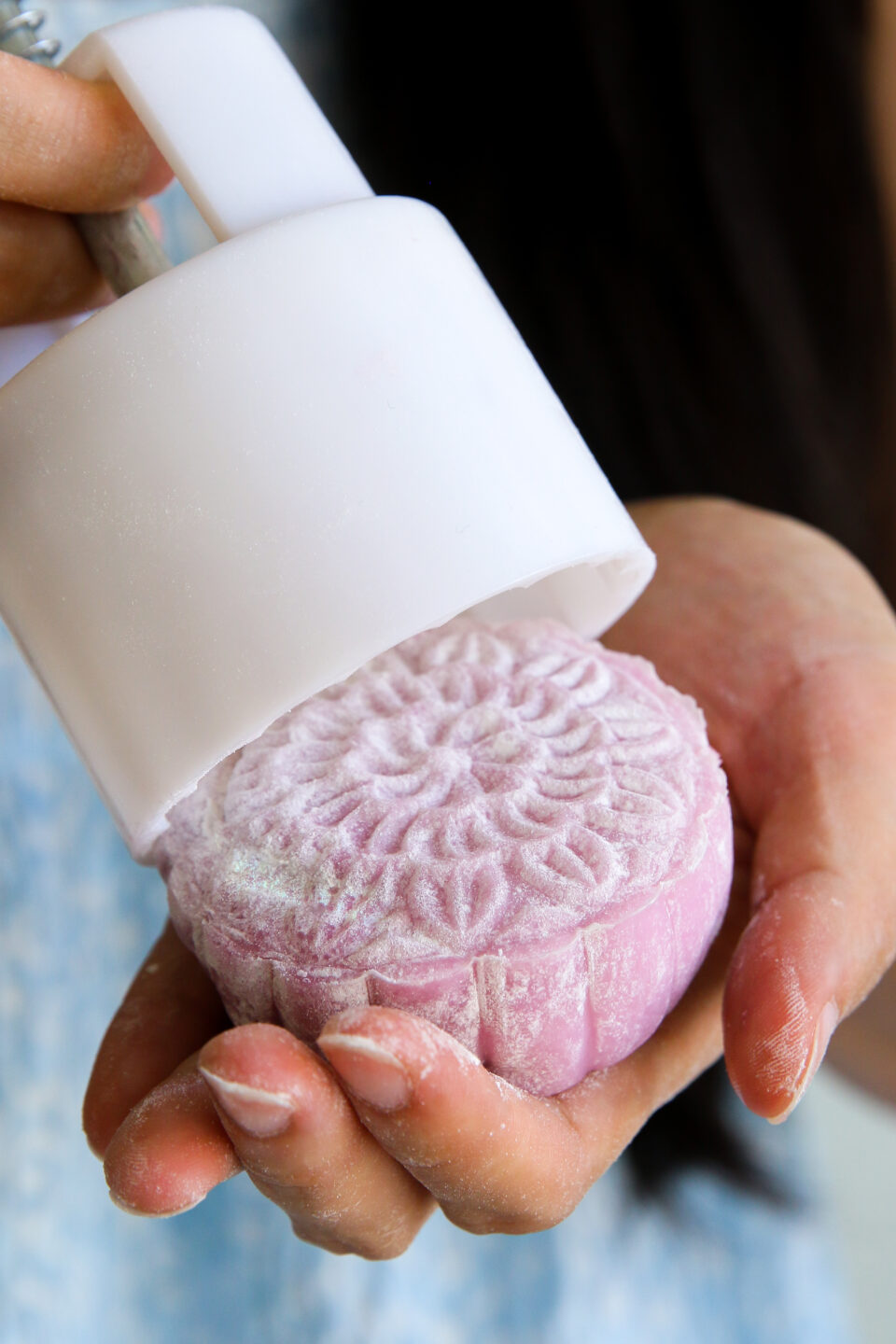 Ube Ice Cream Mooncakes - Constellation Inspiration